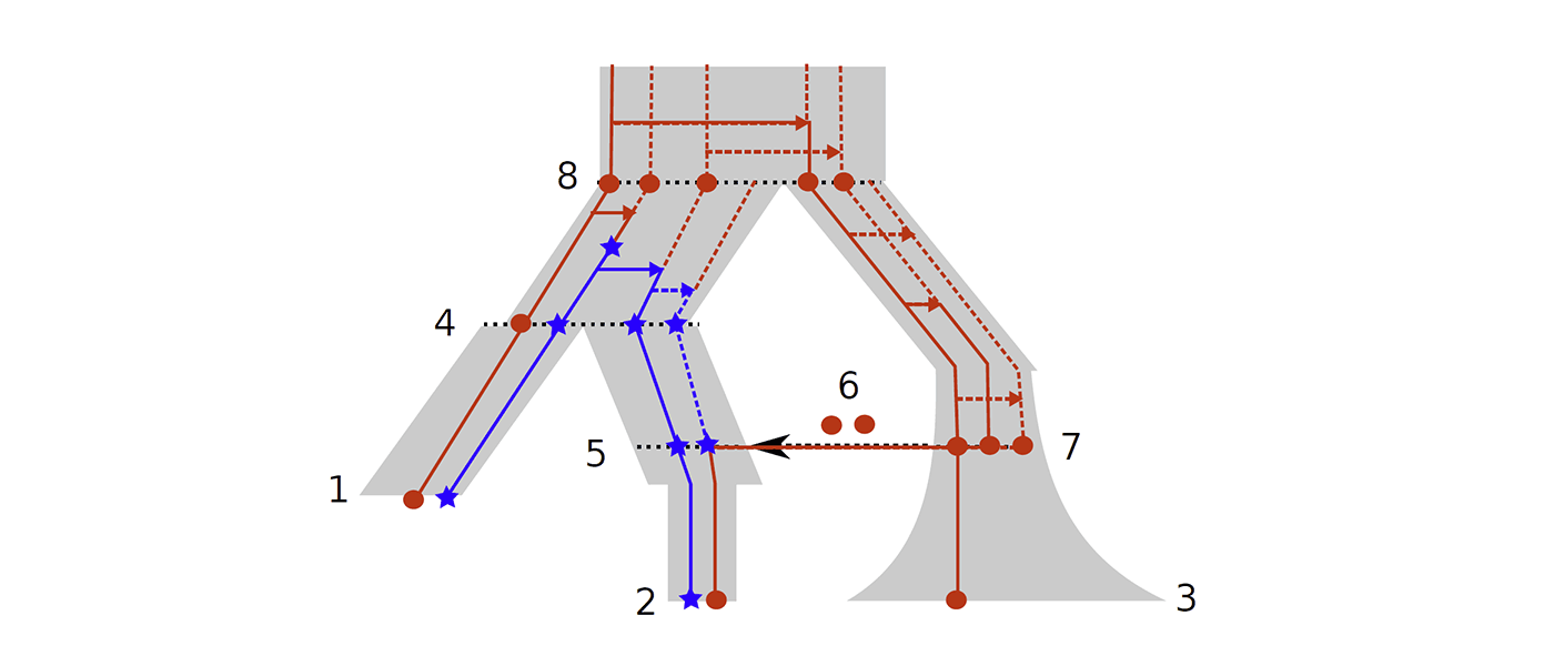 Basal Eurasians split off ca. 80kya and contributed ca. 10% to EEF ...