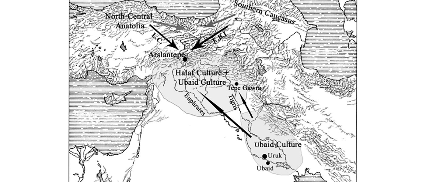 Migrations in the Levant region during the Chalcolithic, also marked by ...