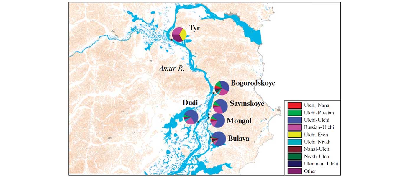 The Tungusic Ulchi population probably linked to haplogroup C2b1a ...