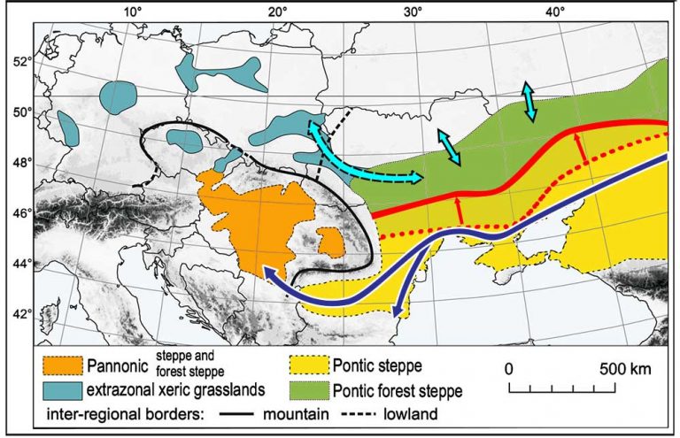 The genetic and cultural barrier of the Pontic-Caspian steppe – forest ...