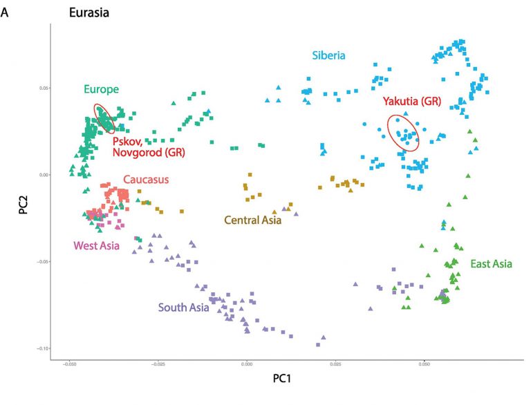 The cradle of Russians, an obvious Finno-Volgaic genetic hotspot | Indo ...