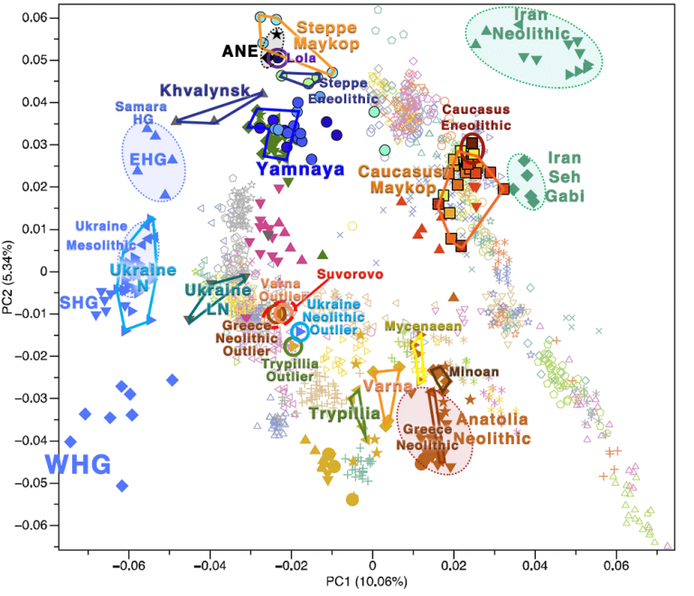 “Steppe ancestry” step by step (2019): Mesolithic to Early Bronze Age ...