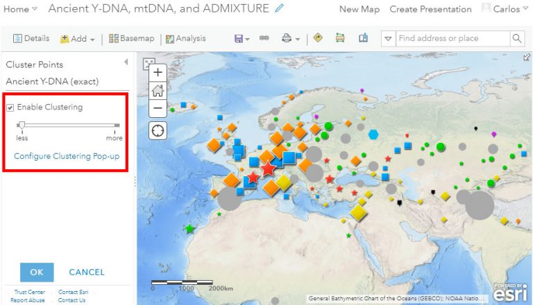 Online GIS maps of ancient Y-DNA, mtDNA and ADMIXTURE | Indo-European.eu