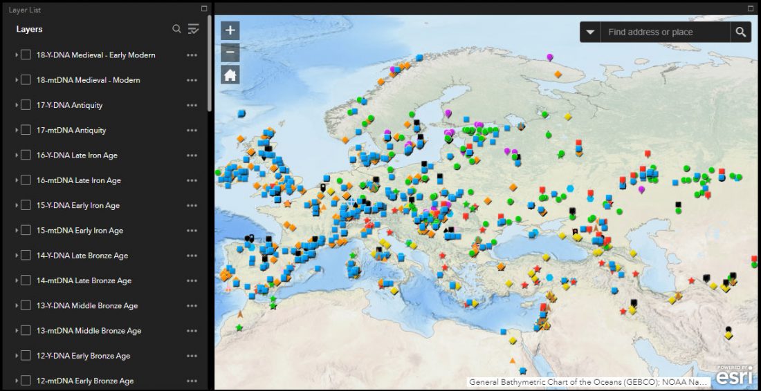 Haplogroup maps | Indo-European.eu