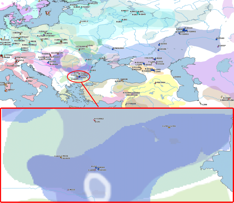 West Yamnaya settlers like Early Bell Beakers: R1b-P310 and R1b-Z2103 ...