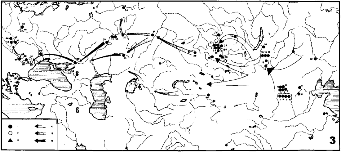 Proto-Turkic homeland | Indo-European.eu